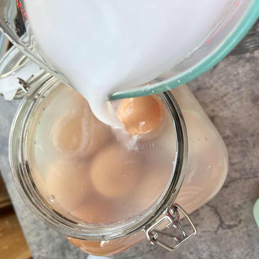 How To Water Glass Eggs (Preserve Fresh Eggs for Up to 1 Year ...