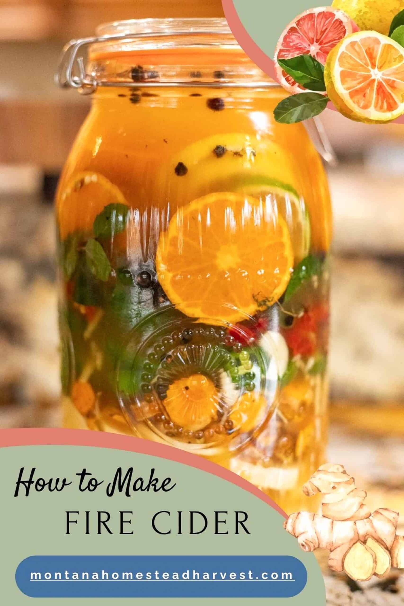 How to Make Fire Cider | montanahomesteadharvest.com