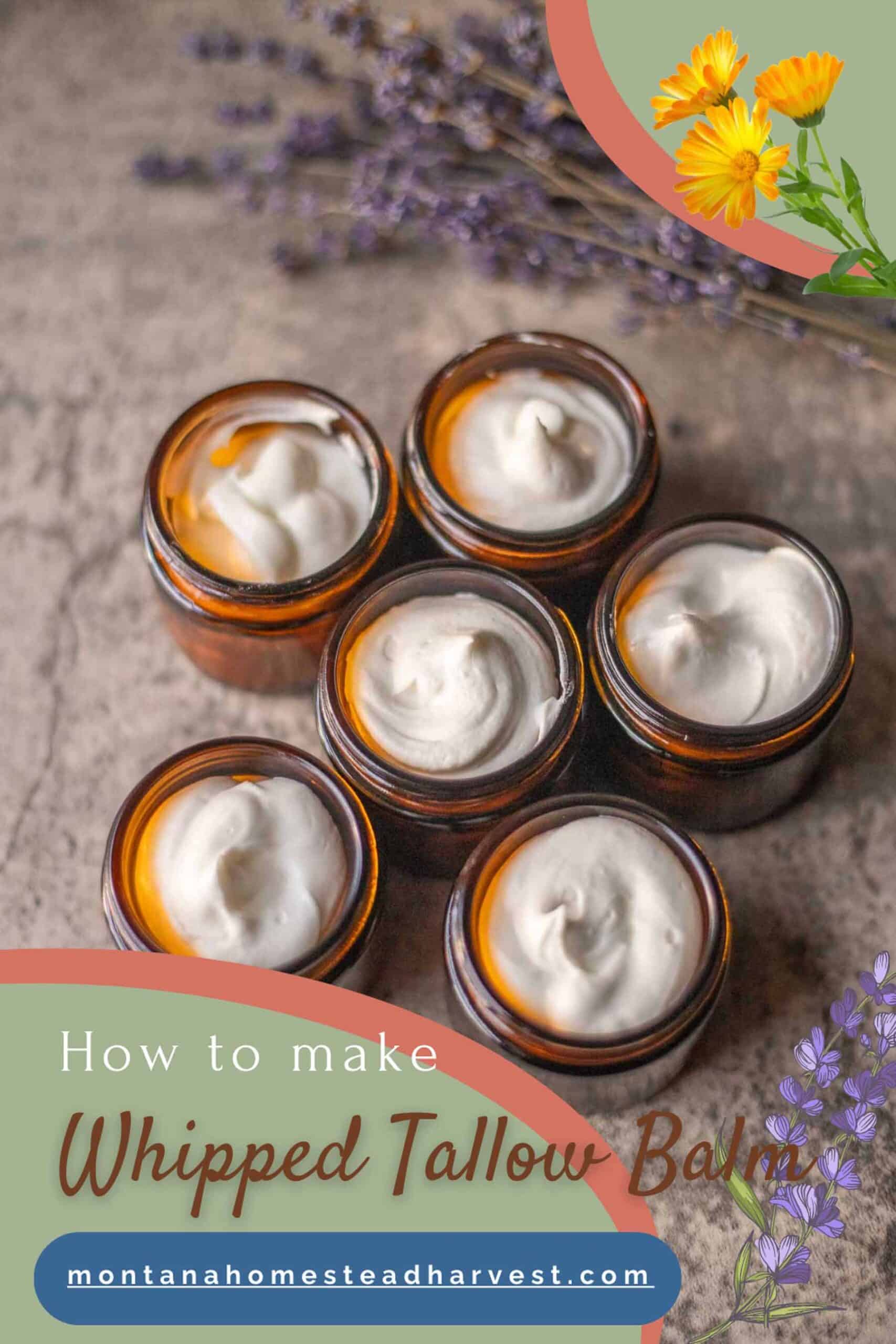 Easy Tallow Balm Recipe + Whipped Tallow Balm Option ...